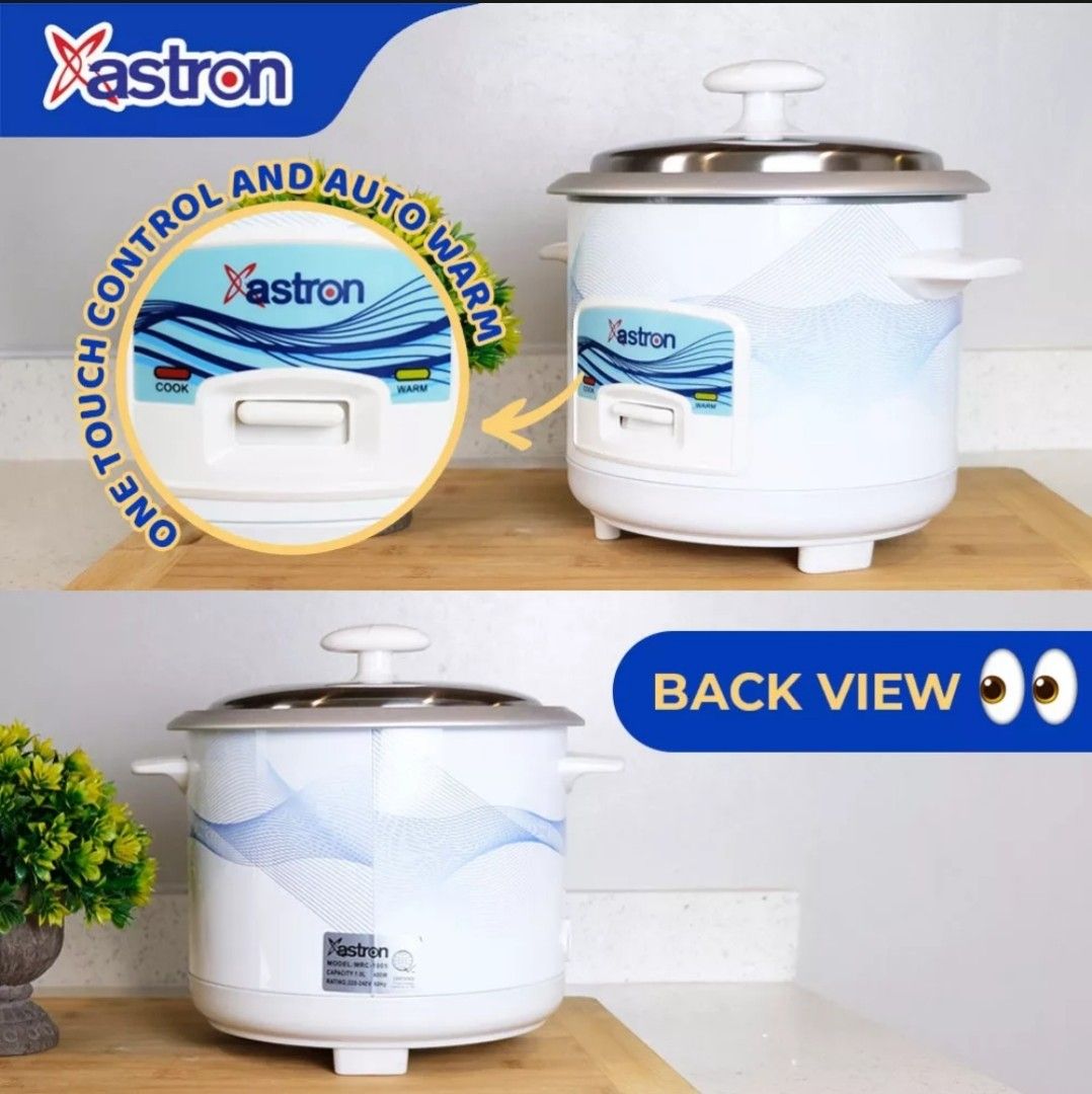 Astron MINI Rice Cooker (MRC-0605), TV & Home Appliances, Kitchen ...