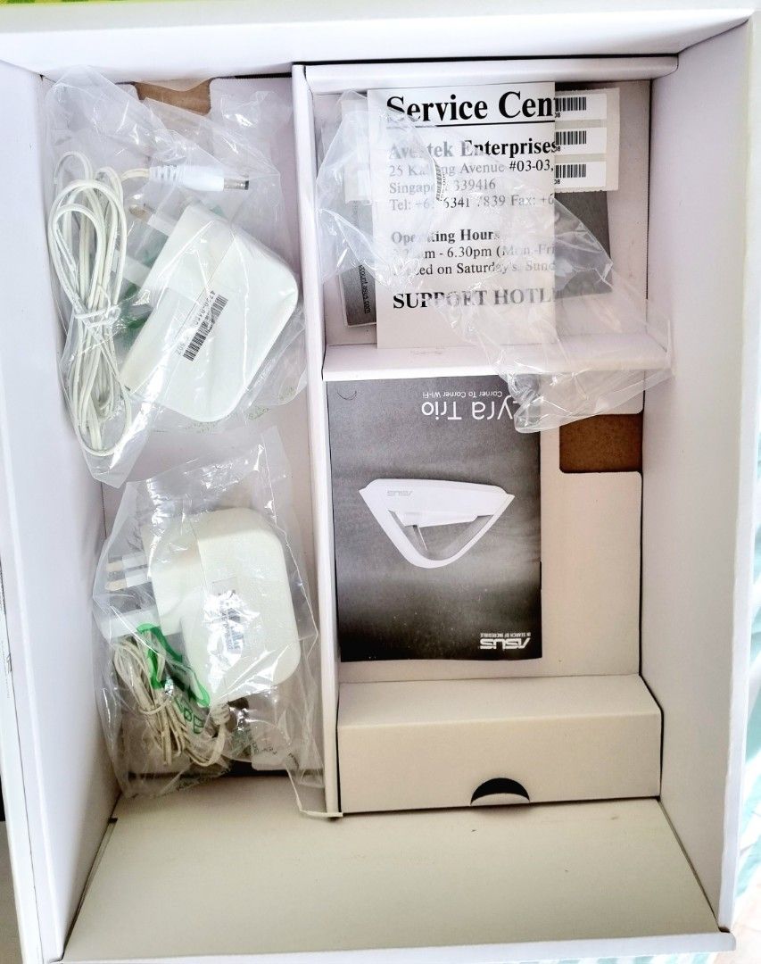 ASUS Lyra Trio Wifi Mesh Hub x 1 unit, Computers & Tech, Parts ...