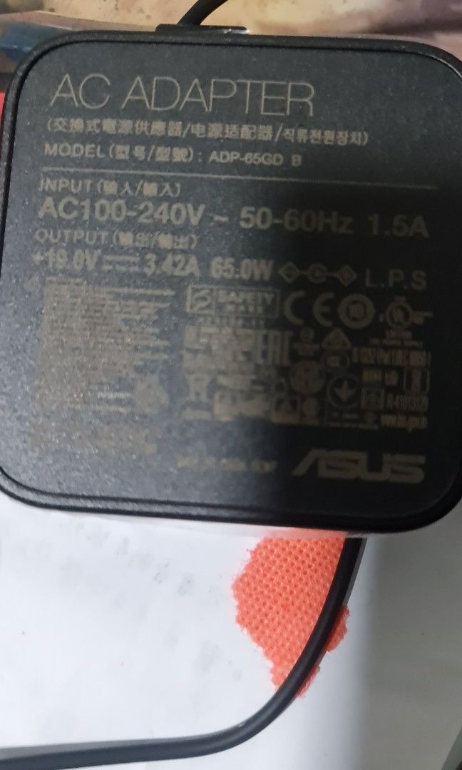 ASUS Monitor power adaptor, Computers & Tech, Parts & Accessories ...