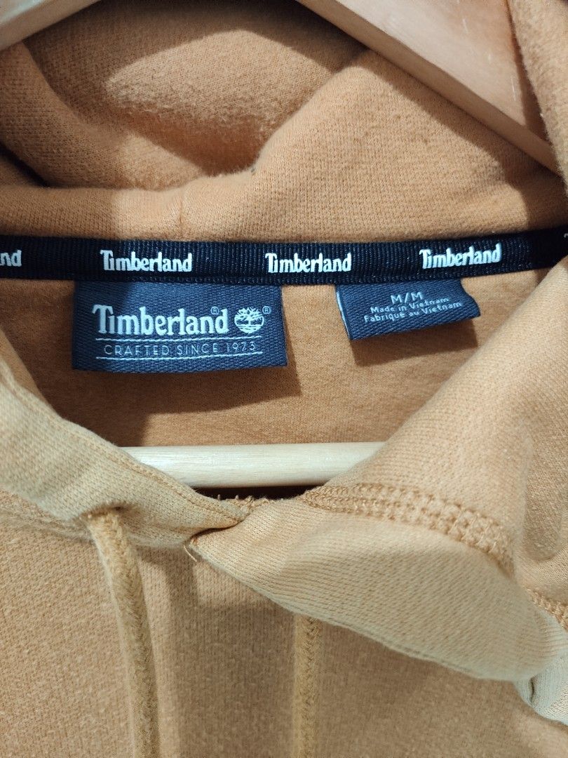Authentic Timberland Wheat Hoodie Jacket, Men's Fashion, Coats, Jackets ...