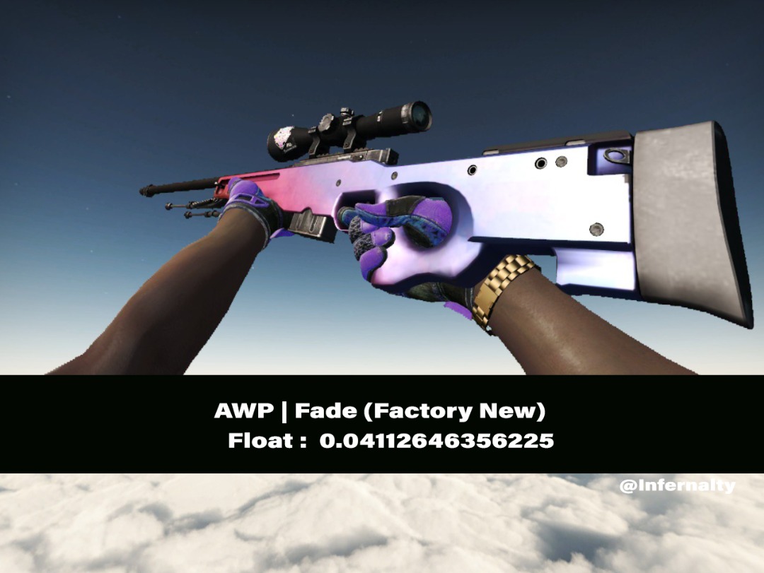 AWP Fade FN CSGO SKINS KNIVES, Video Gaming, Gaming Accessories, In ...