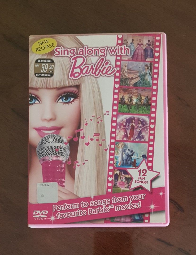 Barbie Sing Along, Hobbies & Toys, Music & Media, CDs & DVDs on Carousell