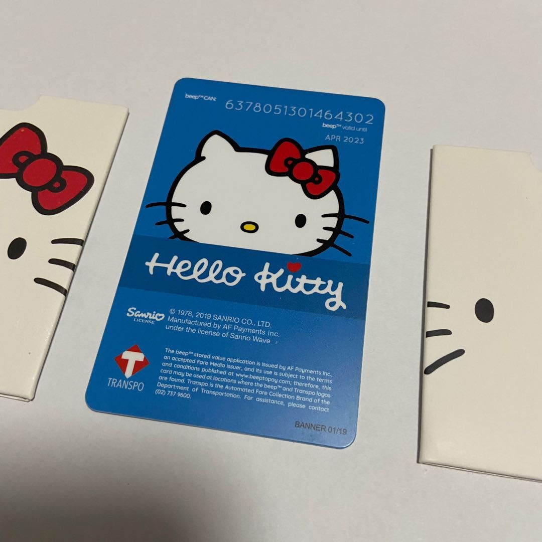 Beep Card Hello Kitty Limited Edition, Hobbies & Toys, Stationary ...