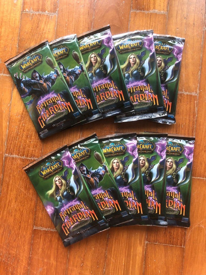 Betrayal of the Guardian World of Warcraft Card Game, Hobbies & Toys, Toys & Games on Carousell