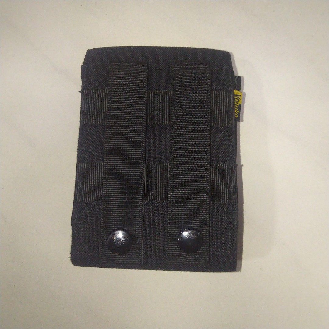 Black Utility Pouch, Men's Fashion, Bags, Belt bags, Clutches and ...