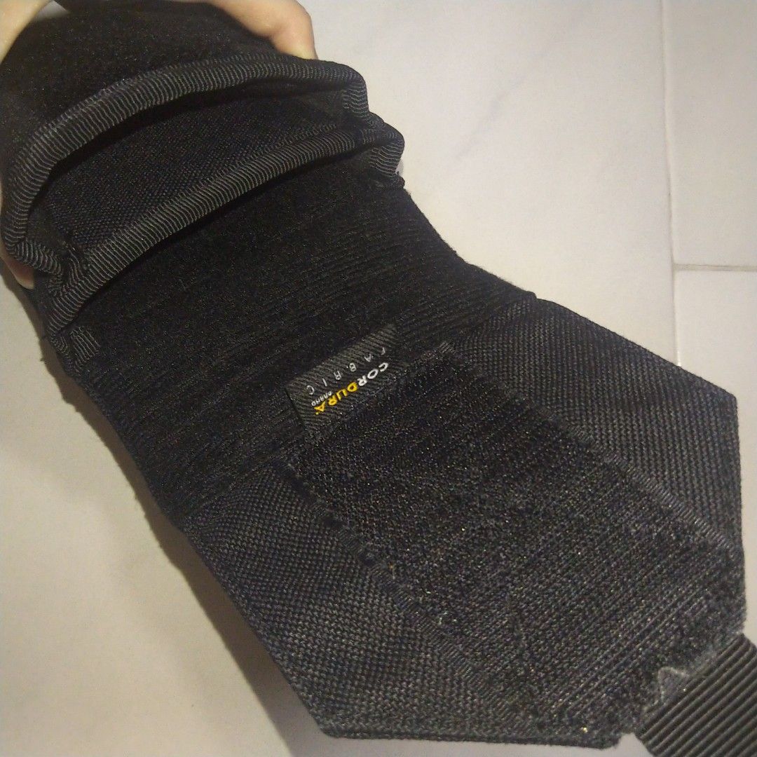 Black Utility Pouch, Men's Fashion, Bags, Belt bags, Clutches and ...