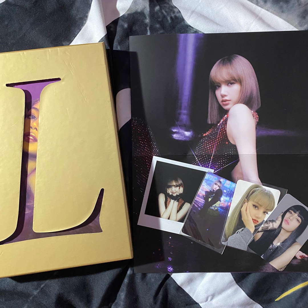 Blackpink Lisa Lalisa Gold Album (Nonnegotiable), Hobbies & Toys ...