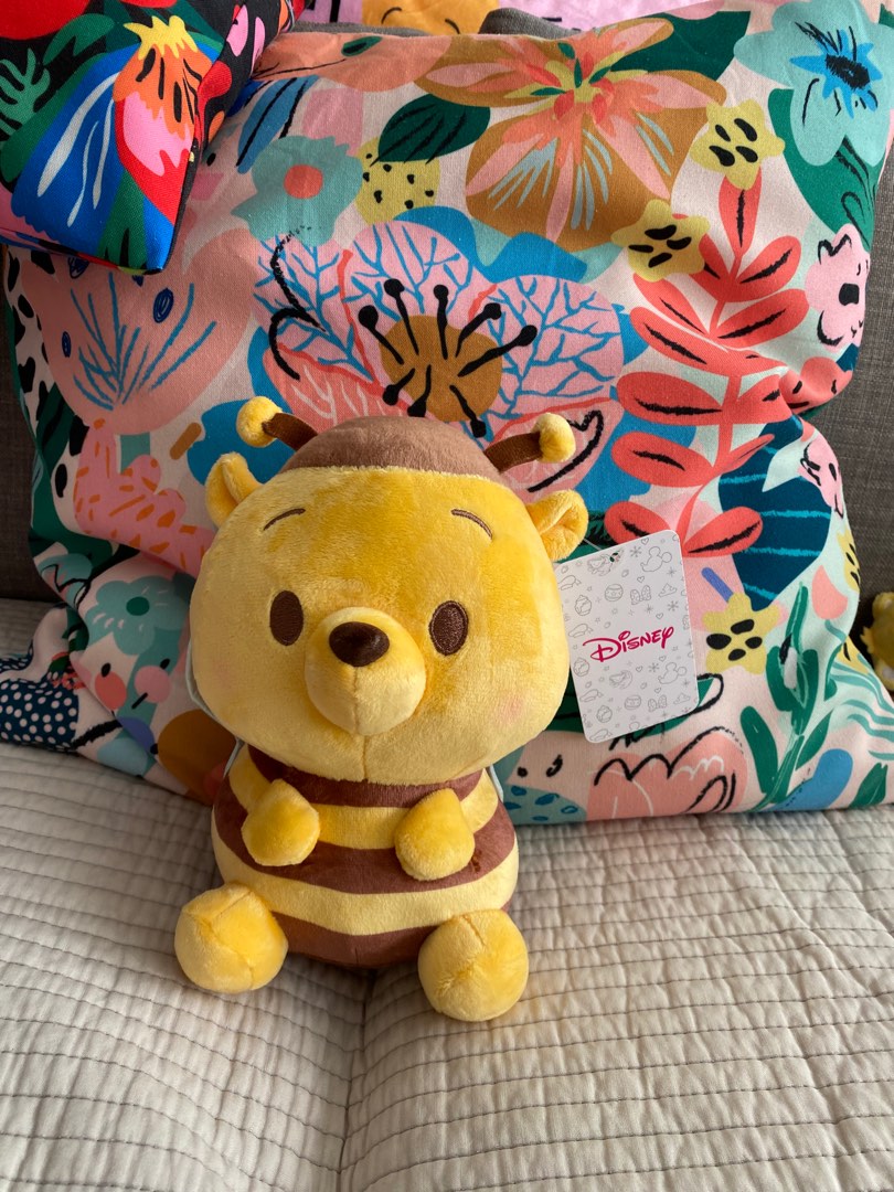BNWT Winnie the Pooh bumblebee bee costume plushie stuffed soft toy ...
