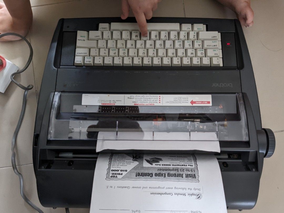 Brother Electronic Typewriter, Computers & Tech, Printers, Scanners ...