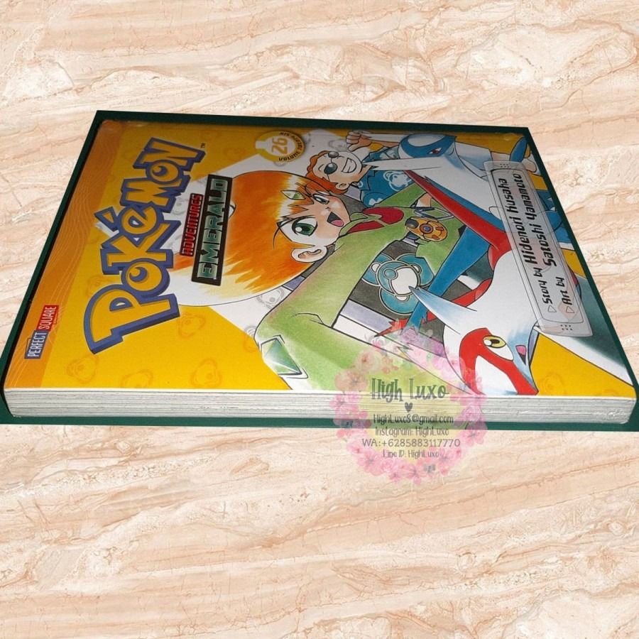 Buku Komik Pokemon Adventures Emerald Volume 26 English Comic Book ...