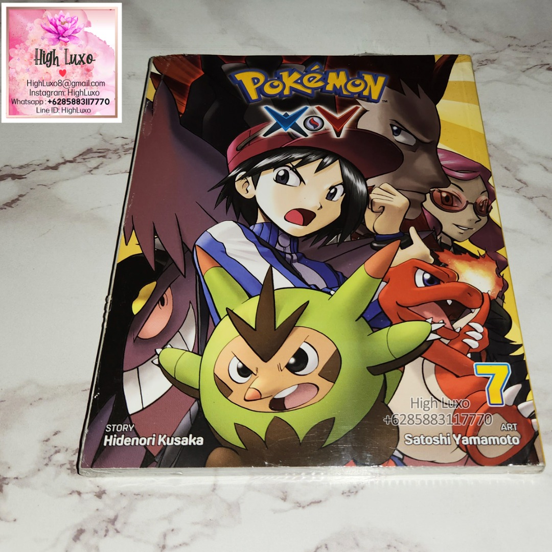 Buku Komik Pokemon Pokémon XY X•Y X-Y Vol 7 English Comic Book Manga Seri X&Y IMPOR IMPORT ...