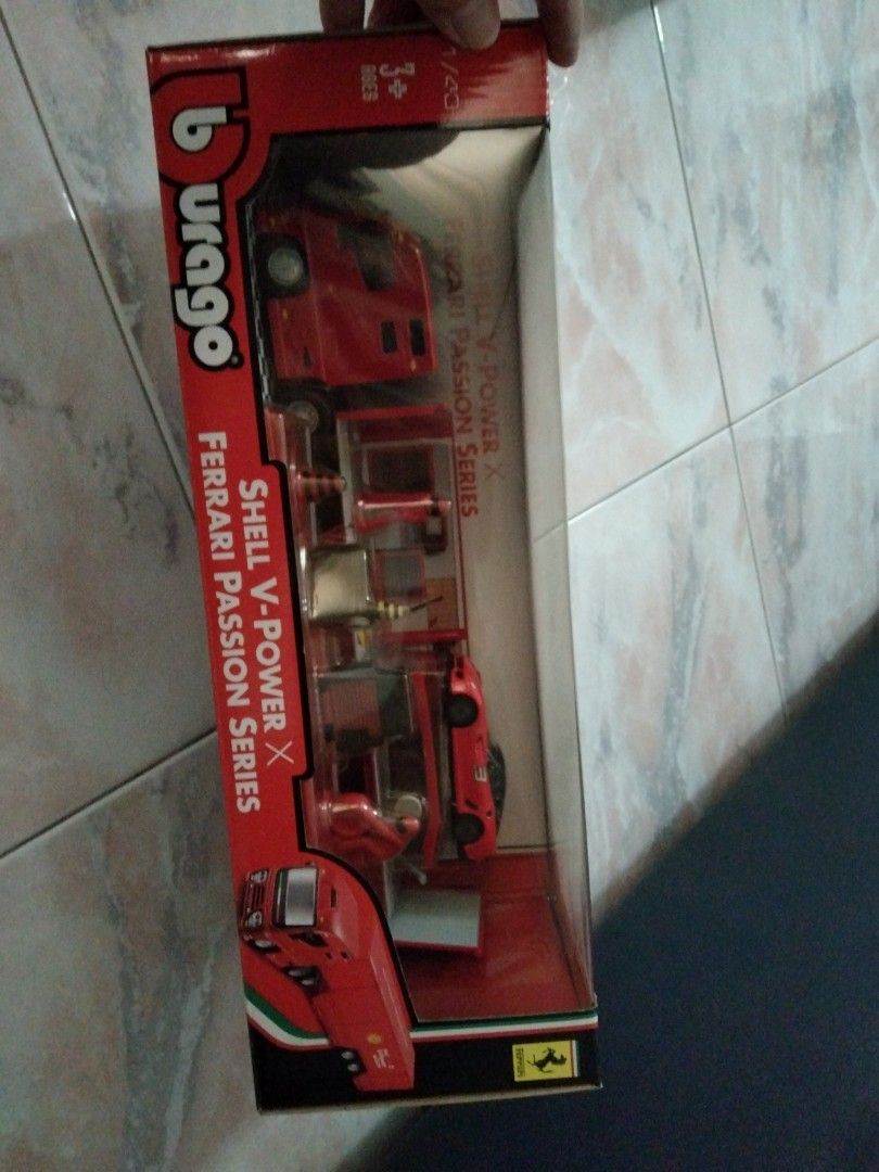 burago shell V-Power Ferrari passion series, Hobbies & Toys ...