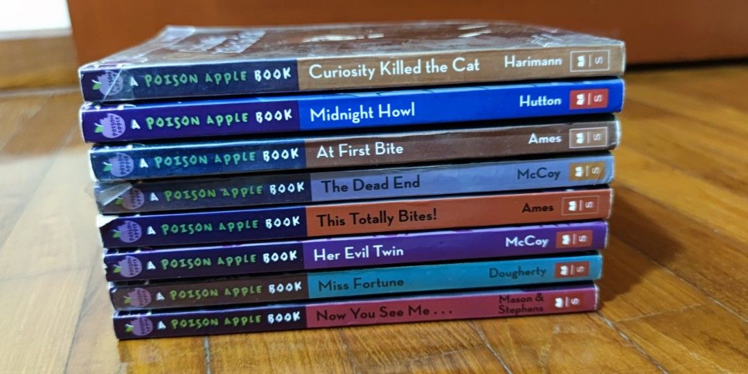 Candy Apple and Poison Apple books, Hobbies & Toys, Books & Magazines ...