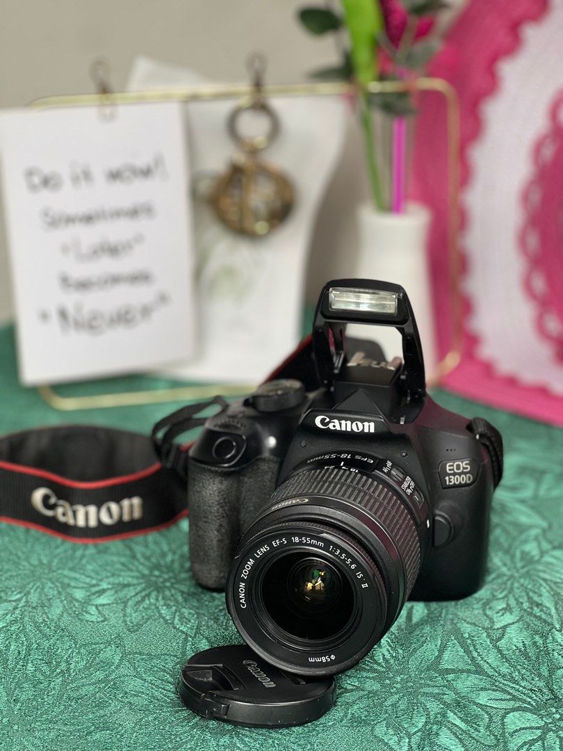 CANON 1300D Latest 2020 DSLR Full HD WIFI Ready Camera with Kit Lens 18 ...