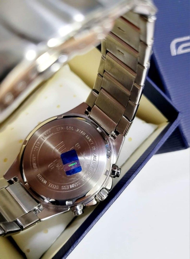 Casio Edifice EFR-515D-1A4VDF, Men's Fashion, Watches & Accessories ...