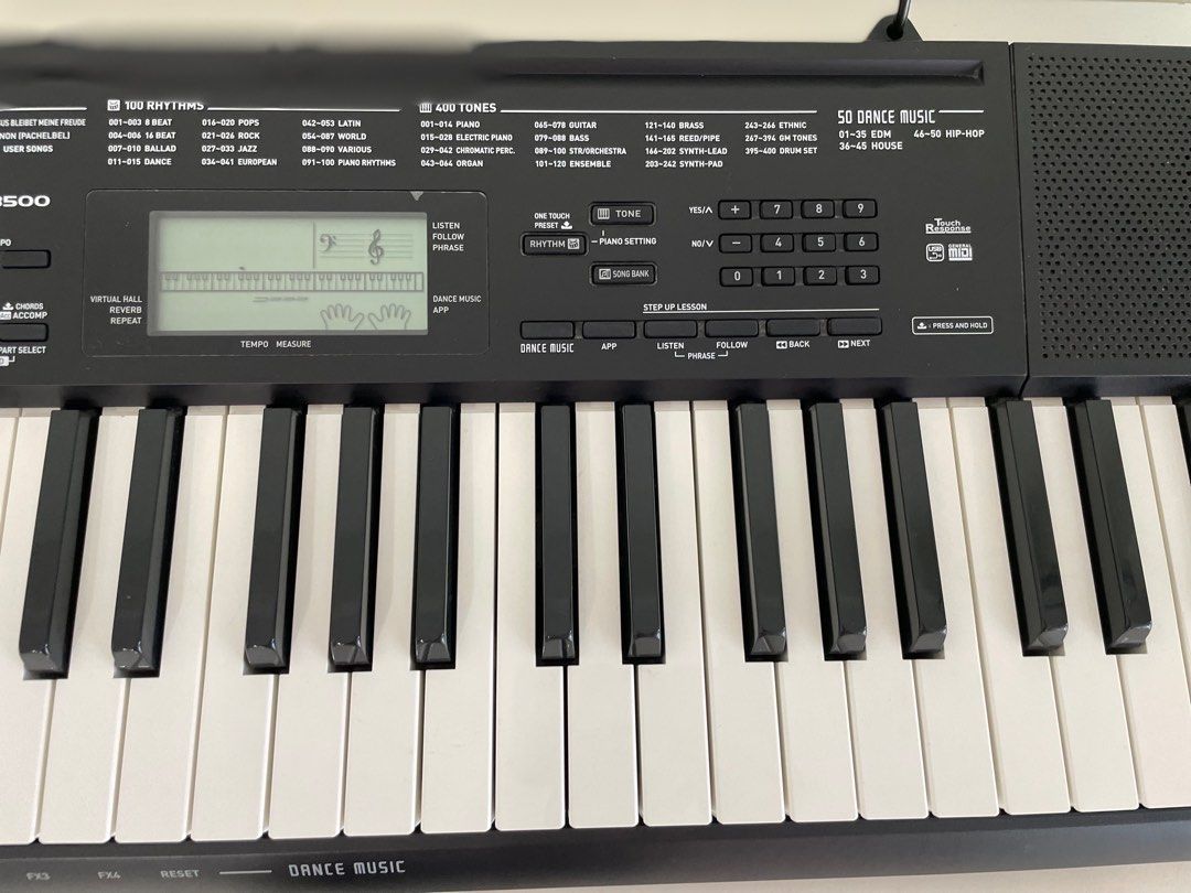 Casio Electronic Keyboard CTK-3500, Hobbies & Toys, Music & Media, Musical Instruments on Carousell