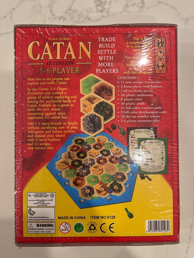 CATAN Board Game Basic , Hobbies & Toys, Toys & Games on Carousell
