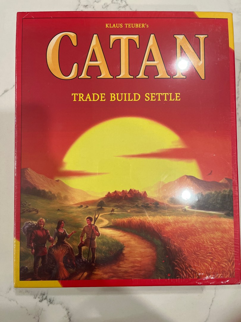 CATAN Board Game Basic , Hobbies & Toys, Toys & Games on Carousell