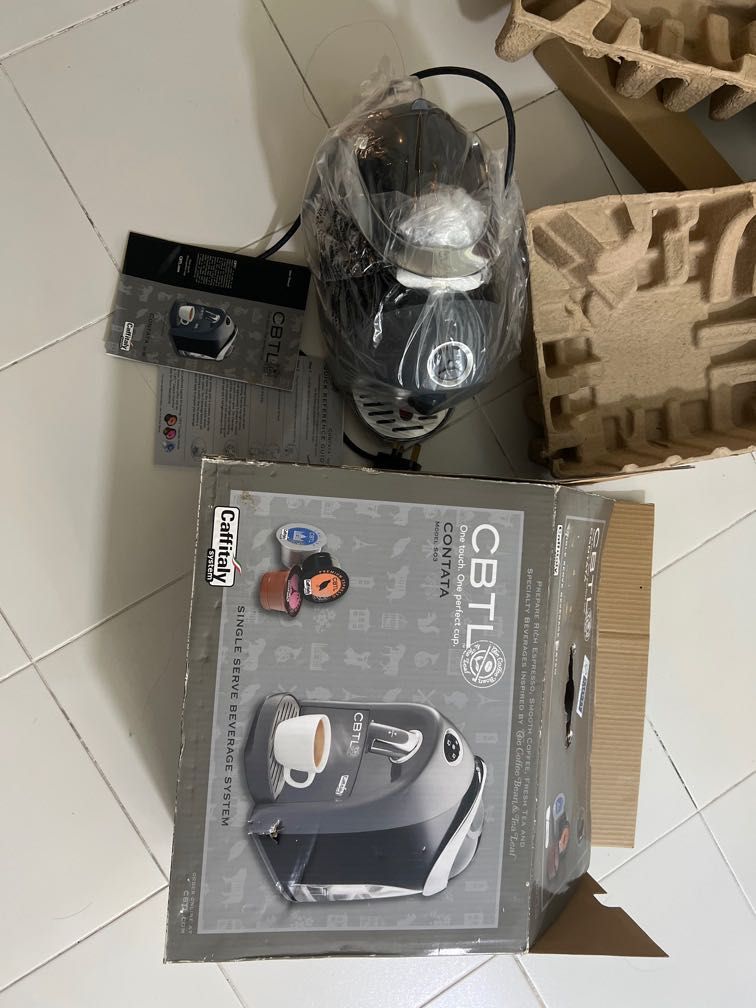 CBTL contata, TV & Home Appliances, Kitchen Appliances, Coffee Machines ...