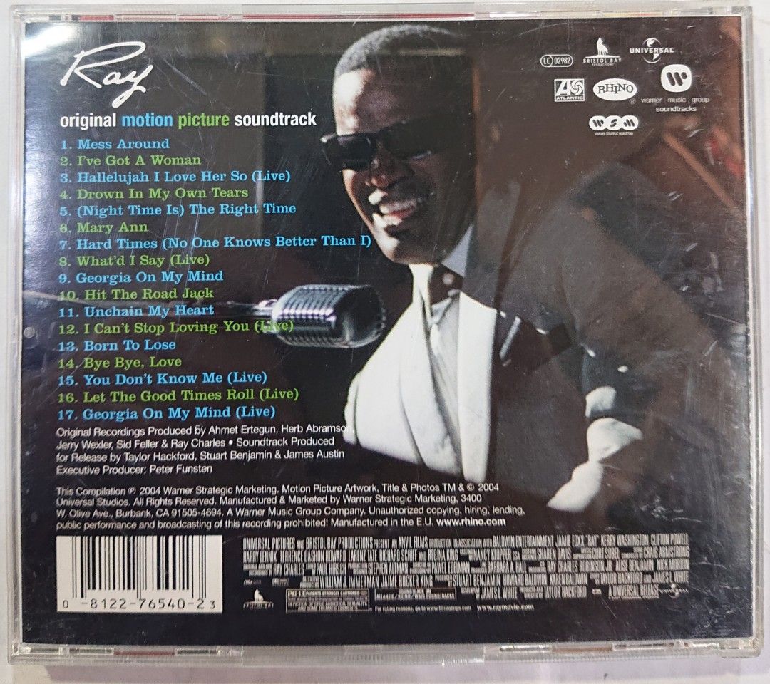 Cd Ray charles Ray, 興趣及遊戲, 音樂樂器 & 配件, 音樂與媒體 - CD 及 DVD - Carousell