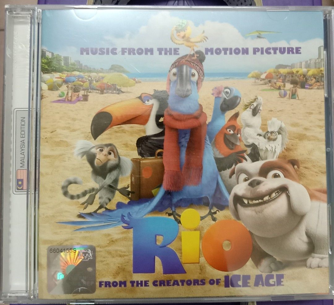 CD RIO Motion Picture Music Soundtrack Album, Hobbies & Toys, Music ...