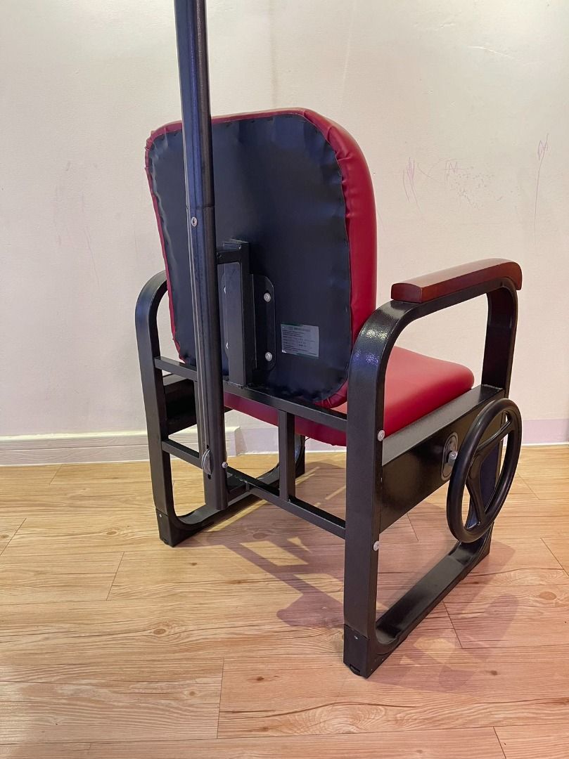 Cervical Traction Chair / Neck Stretcher Chair, Health & Nutrition ...