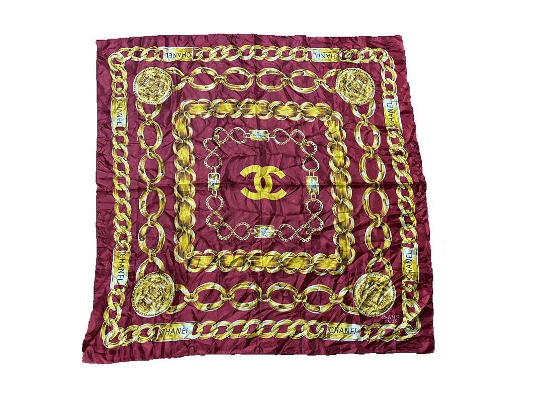 CHANEL Handkerchief, Women's Fashion, Activewear on Carousell
