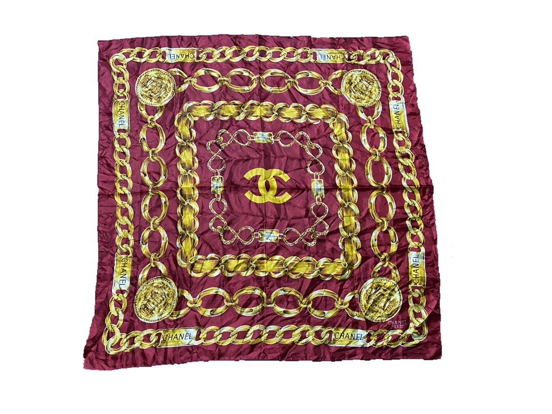 CHANEL Handkerchief, Women's Fashion, Activewear on Carousell