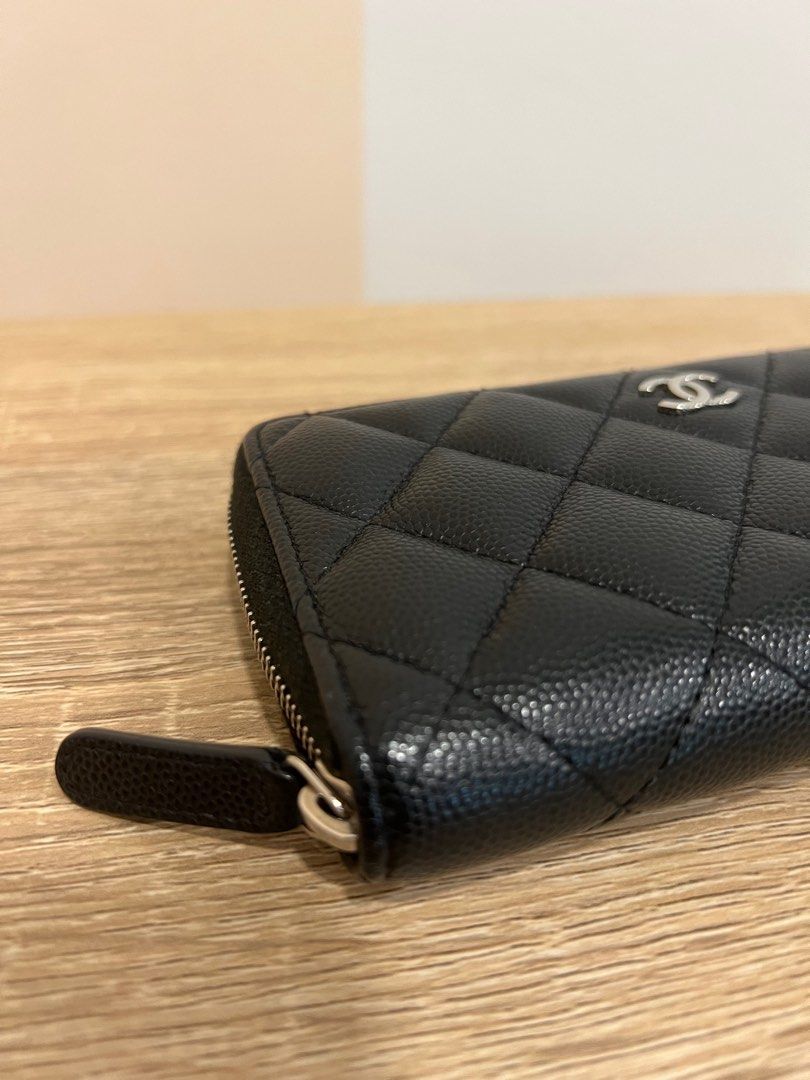 Chanel medium zip wallet, Luxury, Bags & Wallets on Carousell