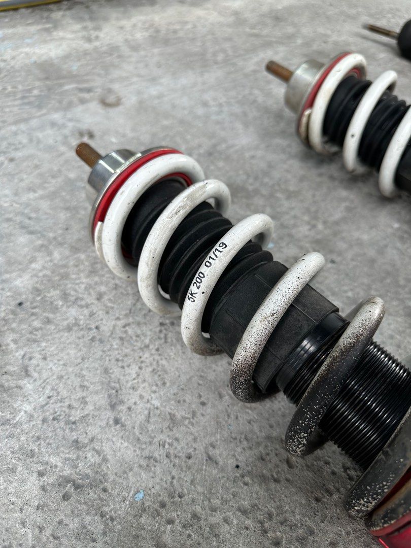 Claws 1 way inverted monotube fully adjustable suspension for Suzuki ...