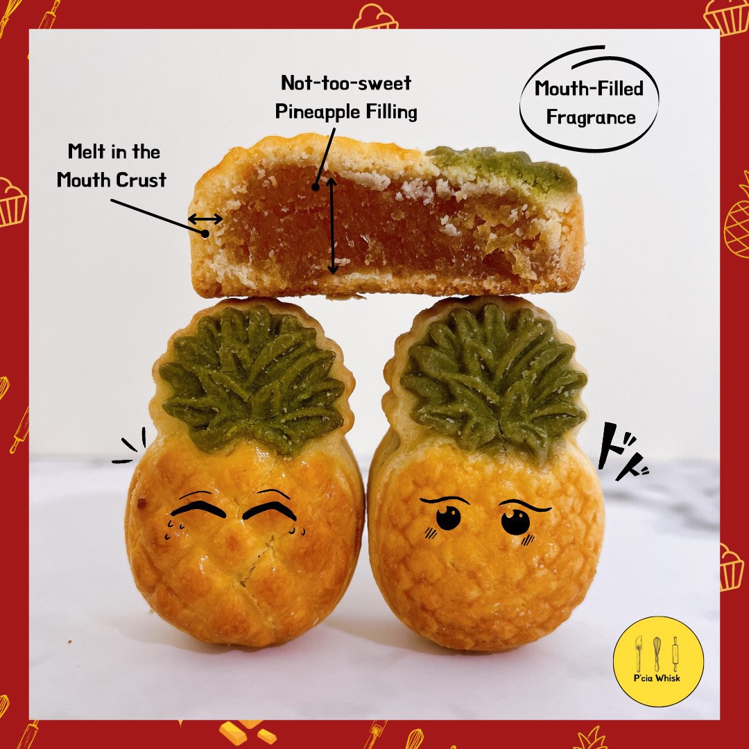 [CNY 2023] Pineapple Tart, Financier, Honey Joy (Home baked), Food ...