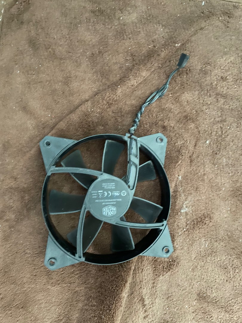 Cooler master blue led dc fan, Computers & Tech, Parts & Accessories ...