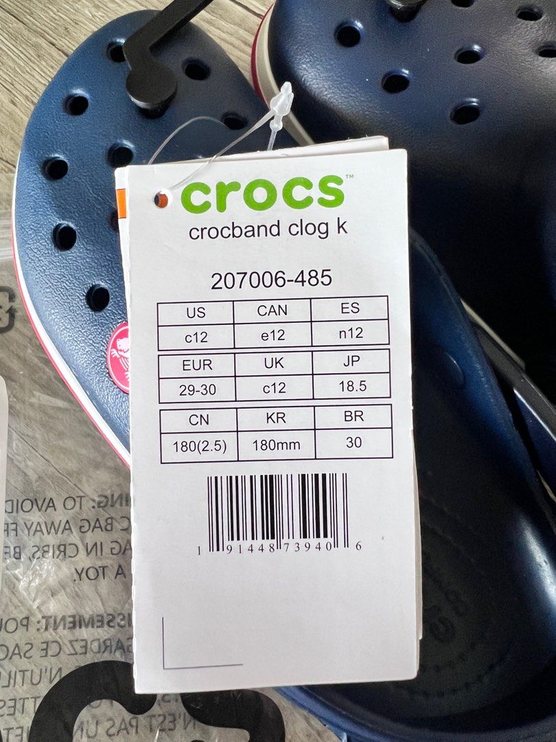 Crocs clogs children C12, Babies & Kids, Babies & Kids Fashion on Carousell