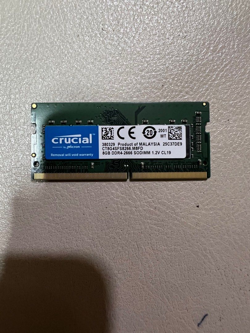 Crucial DDR4 Module 16 GB SO-DIMM 260-pin 2400 MHz, 47% OFF