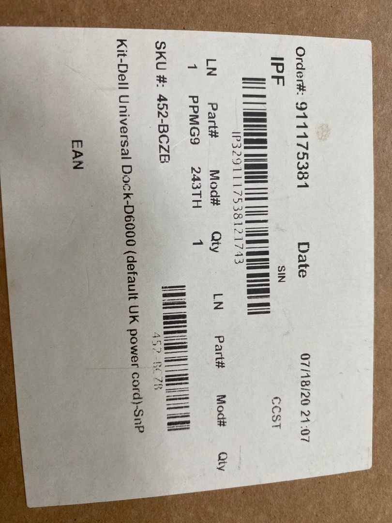 Dell Universal Doc D6000, Computers & Tech, Parts & Accessories ...
