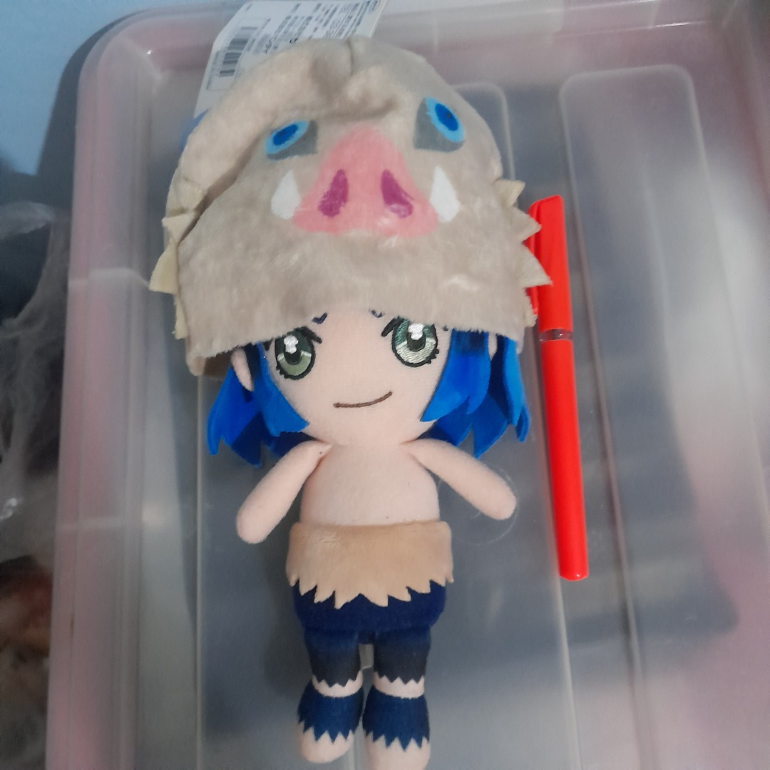 Demon slayer inosuke removable mask, Hobbies & Toys, Toys & Games on ...