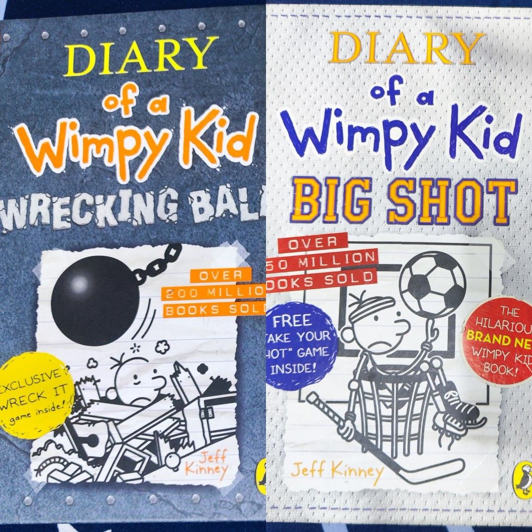 Diary Of A Wimpy Kid - Wrecking ball- Hard cover, Hobbies & Toys, Books ...