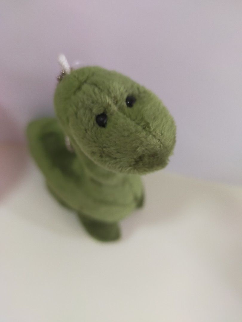 dinosaur plush keychain, Hobbies & Toys, Toys & Games on Carousell