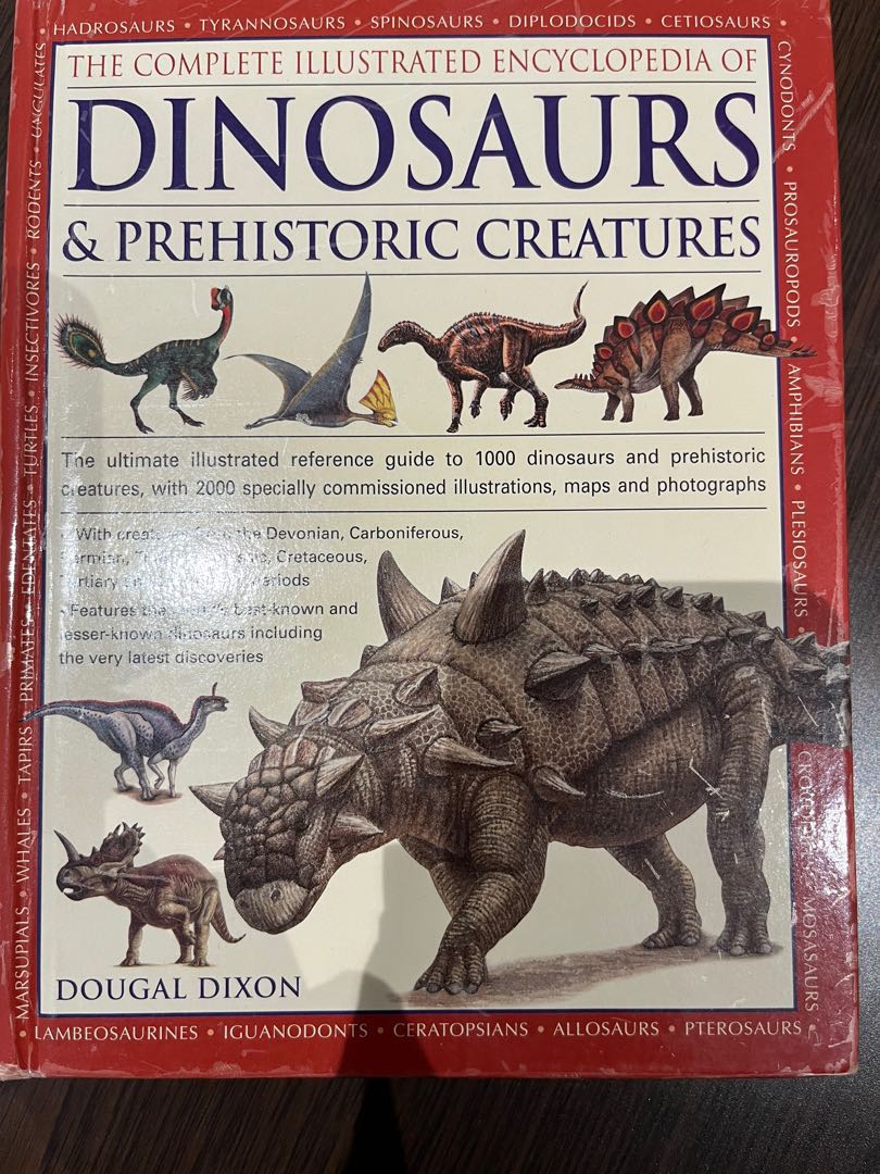 Dinosaurs & Prehistoric completed illustrated Encyclopaedia ultimate ...