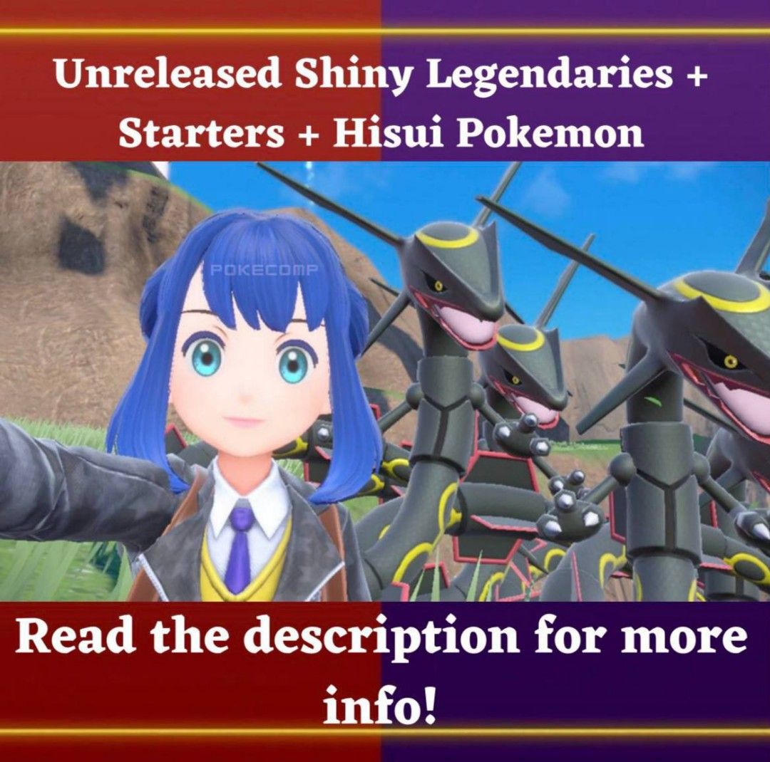 Pokemon Scarlet Violet Custom Early Access DLC Unreleased Legendary ...