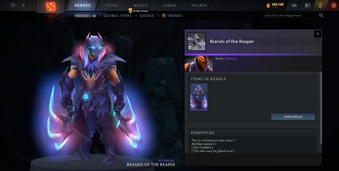 Dota 2 Collector Cache V3, Video Gaming, Gaming Accessories, Game Gift ...