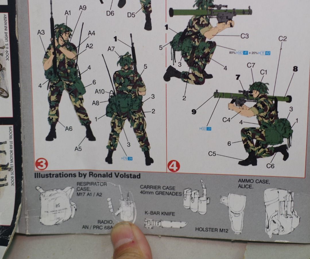 早期版-Dragon models-威龍-World's Elite Force Series-3007-1/35-US Marines ...