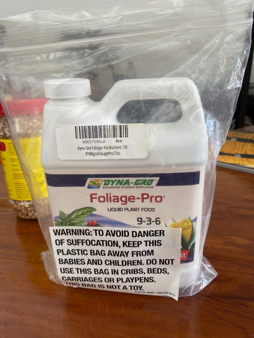 Dyna Gro Foliage Pro fertiliser, Furniture & Home Living, Gardening ...