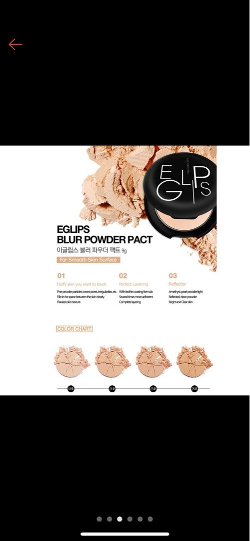 Eglips blur powder pact 23, Beauty & Personal Care, Face, Makeup on ...