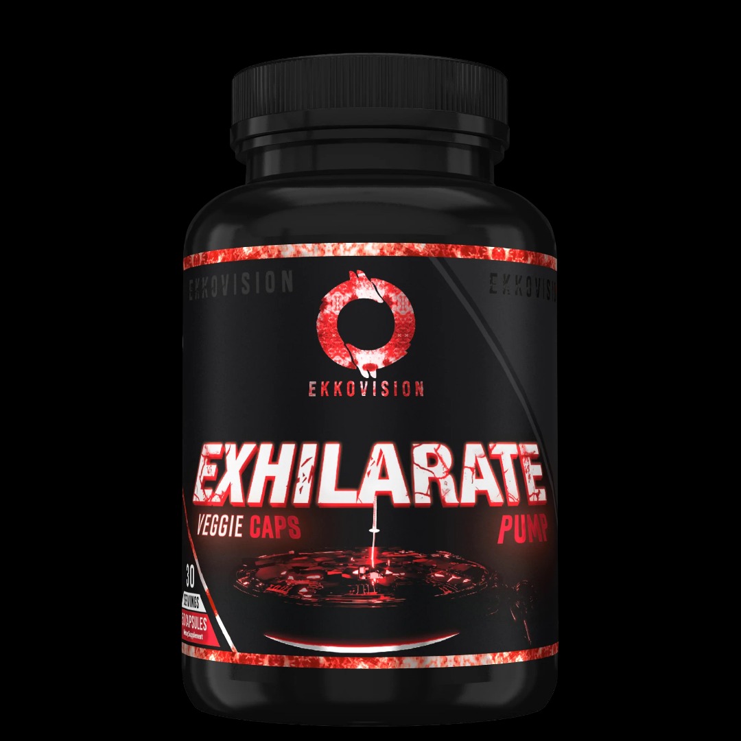 Ekkovision EXHILARATE Pump Capsules 30 Servings, Health & Nutrition ...
