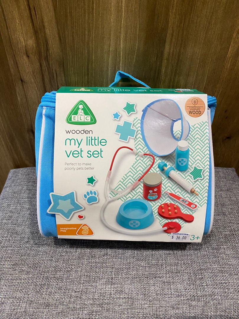 ELC My Little Vet Set (Wooden toys), Hobbies & Toys, Toys & Games on ...