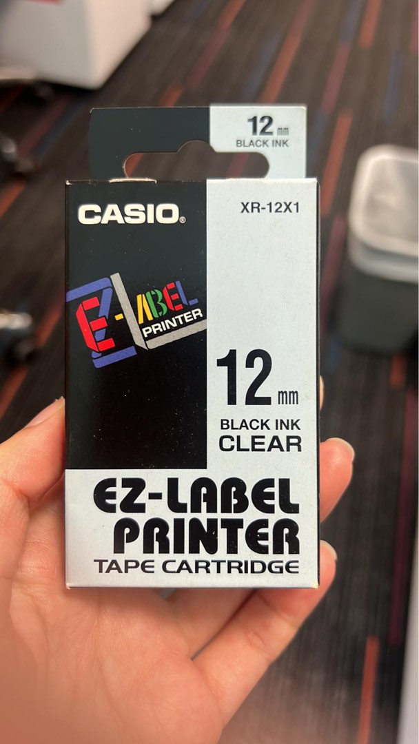 Ez- Label Printer Tape Cartridge 12mm, Mobile Phones & Gadgets, Mobile ...