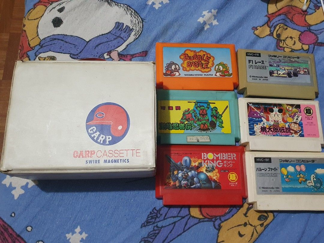 Famicom / Family computer Game Bundle, Video Gaming, Video Games ...