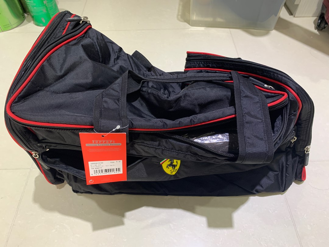 Ferrari Duffel bag, Men's Fashion, Bags, Belt bags, Clutches and ...