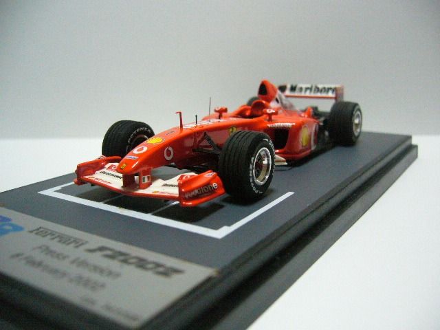 Ferrari F1 2002 F2002 Press Edition #1 Michael Schumacher BBR BG231 1/ ...